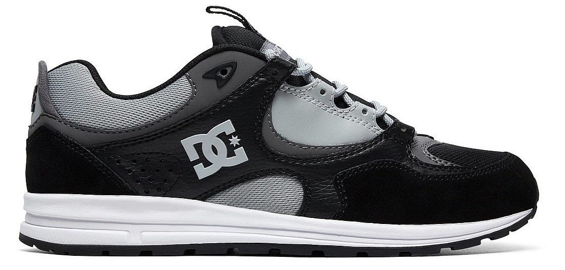 Men's Shoes Black DC Kalis Lite SE Shoes Dark Grey Trainer Shoes