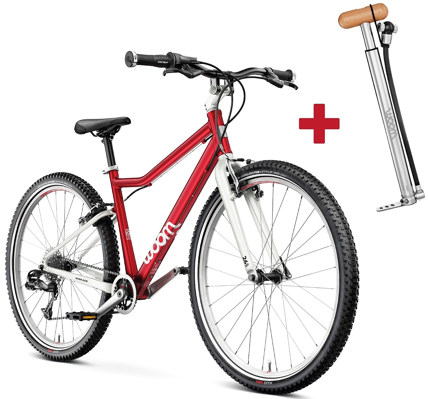 kolo Woom 6 Original 26" Limited Edition - Anniversary Red | Blackcomb.cz