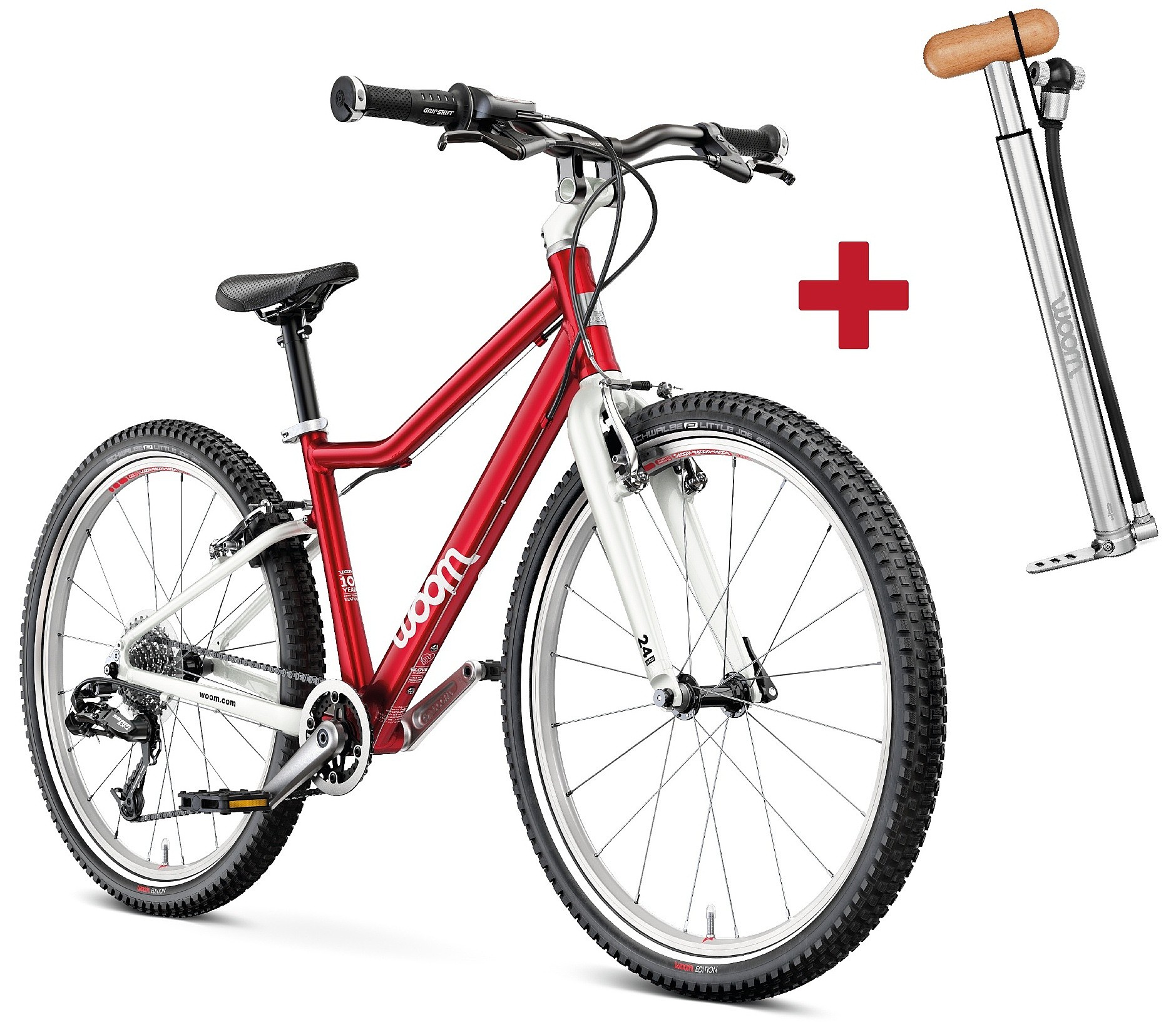 kolo Woom 5 Original 24" Limited Edition - Anniversary Red | Blackcomb.cz