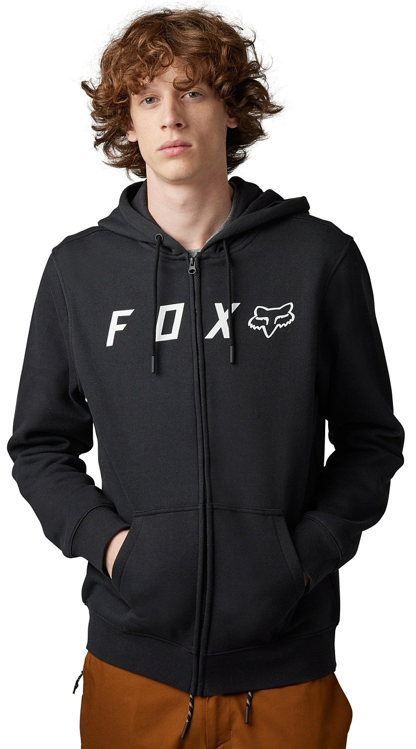 mikina Fox Absolute Zip - Black | Blackcomb.cz