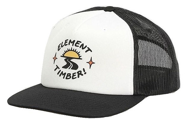 kšiltovka Element Timber Trucker - Off White | Blackcomb.cz