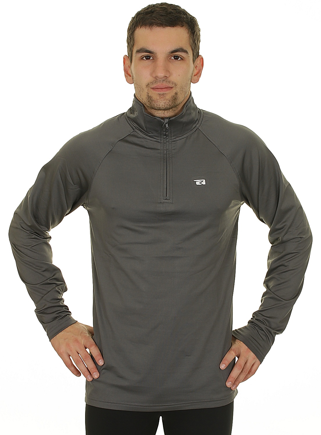 tričko Rehall Ronny LS - Dark Dull Gray - Snowboard shop, skateshop ...