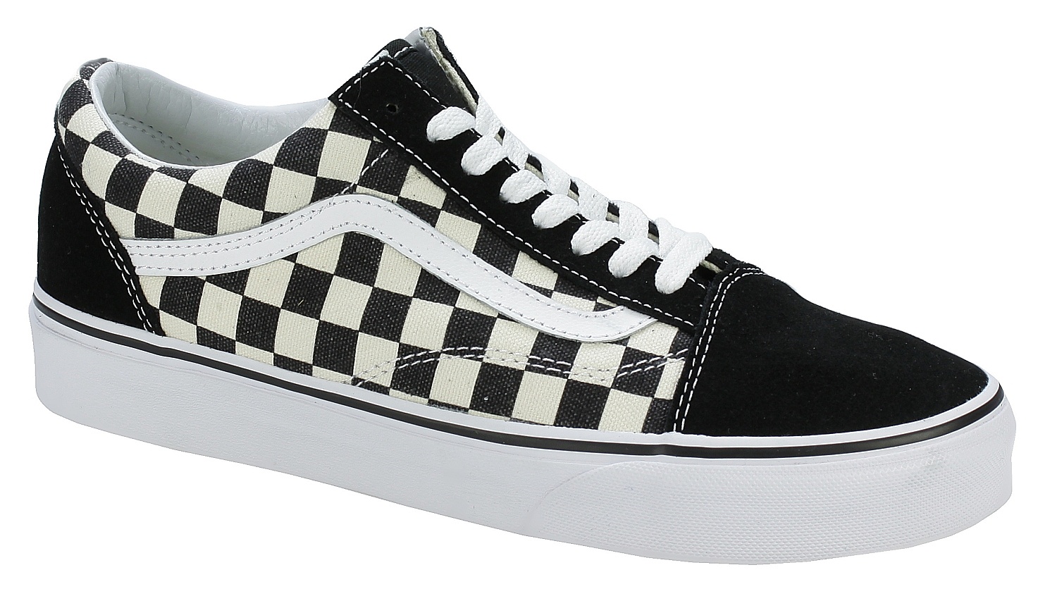 Shoes Vans Old Skool Checkerboard Black Espresso Snowboard Shop 