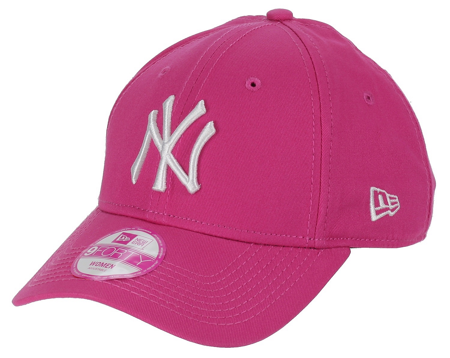 Cap New Era 9FO Fashion Essential MLB New York Yankees Pink White 