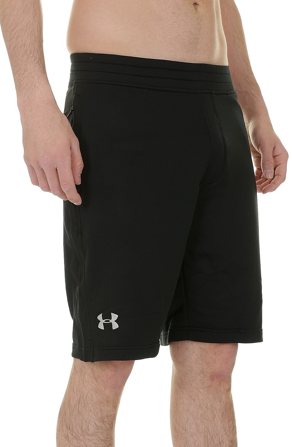 kraťasy Under Armour Tech Terry - 001/Black/Silver - Snowboard shop ...