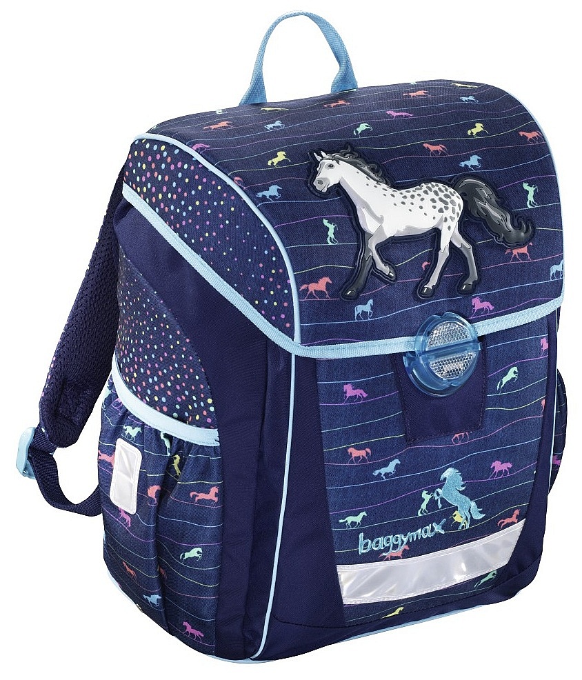 schoolbag Hama - Baggymax 138651/Trikky - Džínový Koník - Snowboard ...