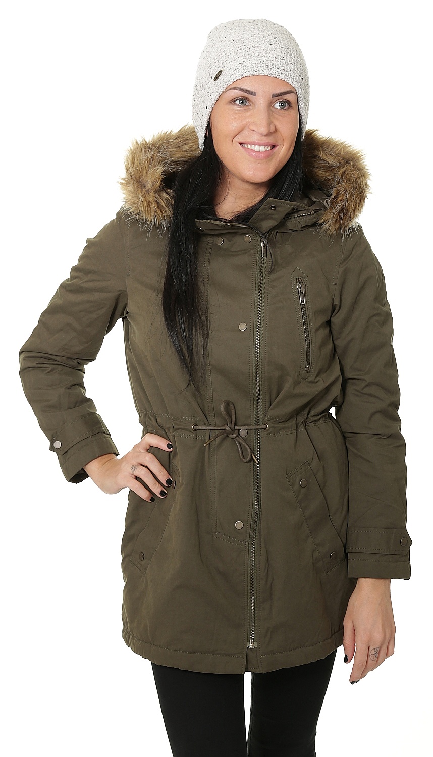 jacket Mavi 110157/Hooded - Silver Green - Snowboard shop, skateshop ...