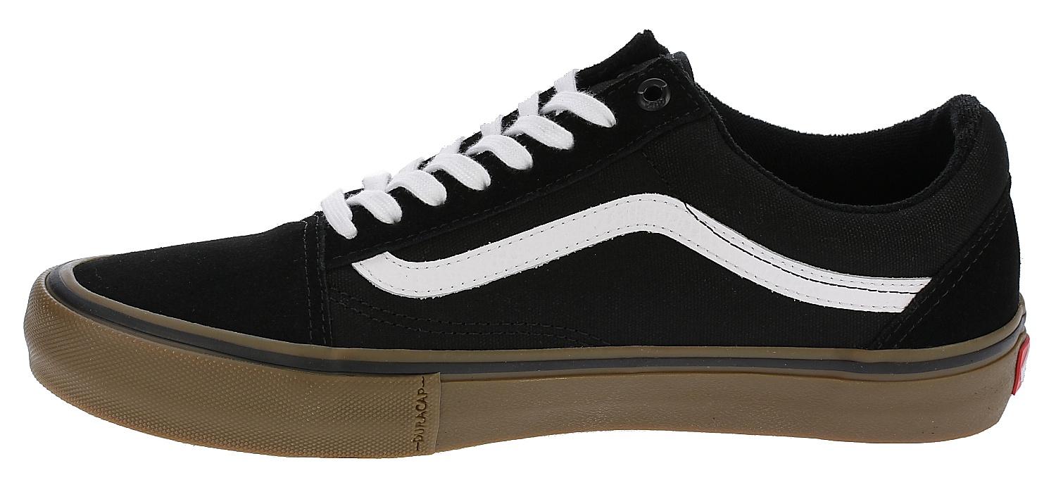 boty Vans Old Skool Pro - Black/White/Medium Gum - Snowboard shop ...
