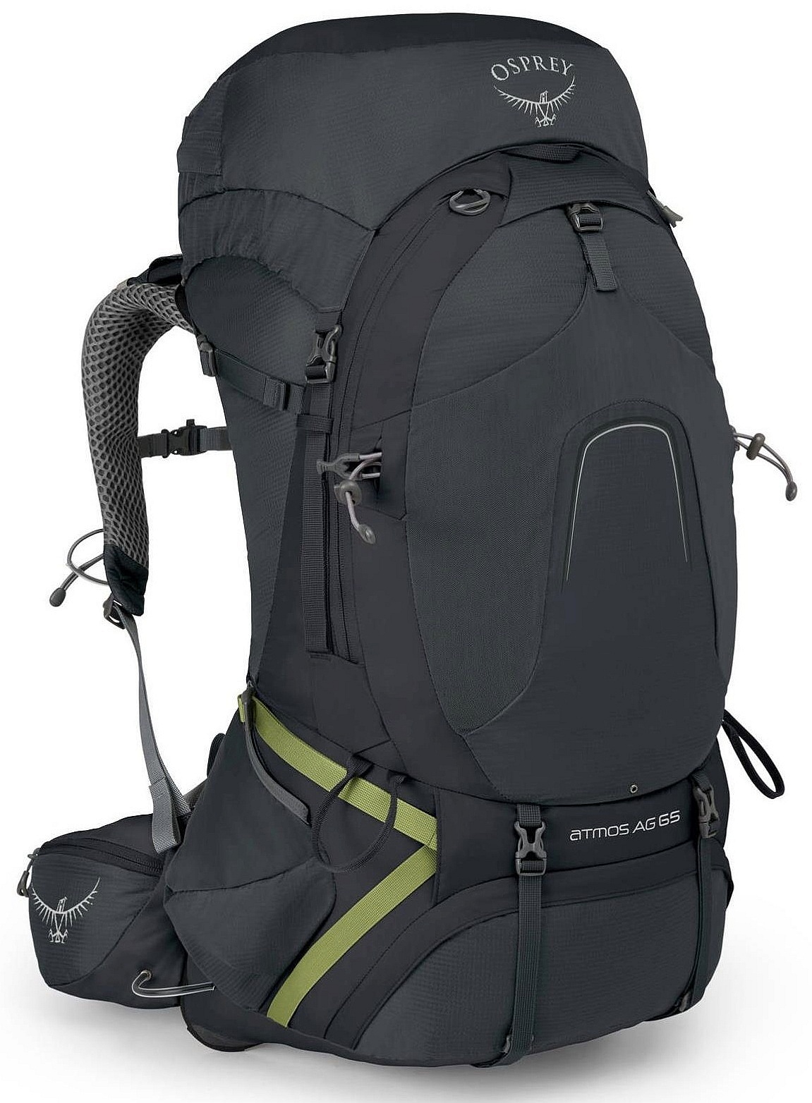 batoh Osprey Atmos AG 65 M - Abyss Gray - batohy-online.cz