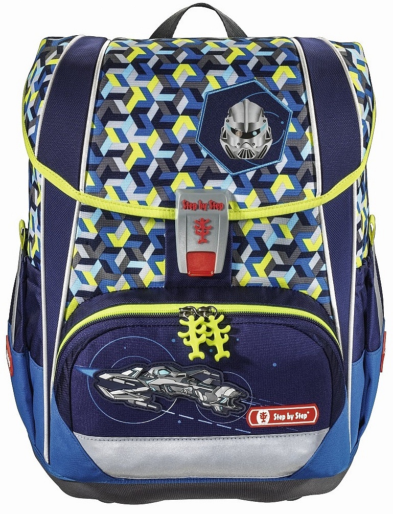 aktovka Hama - Step By Step 138511/Light 2 Vesmírný Pirát - Blue ...