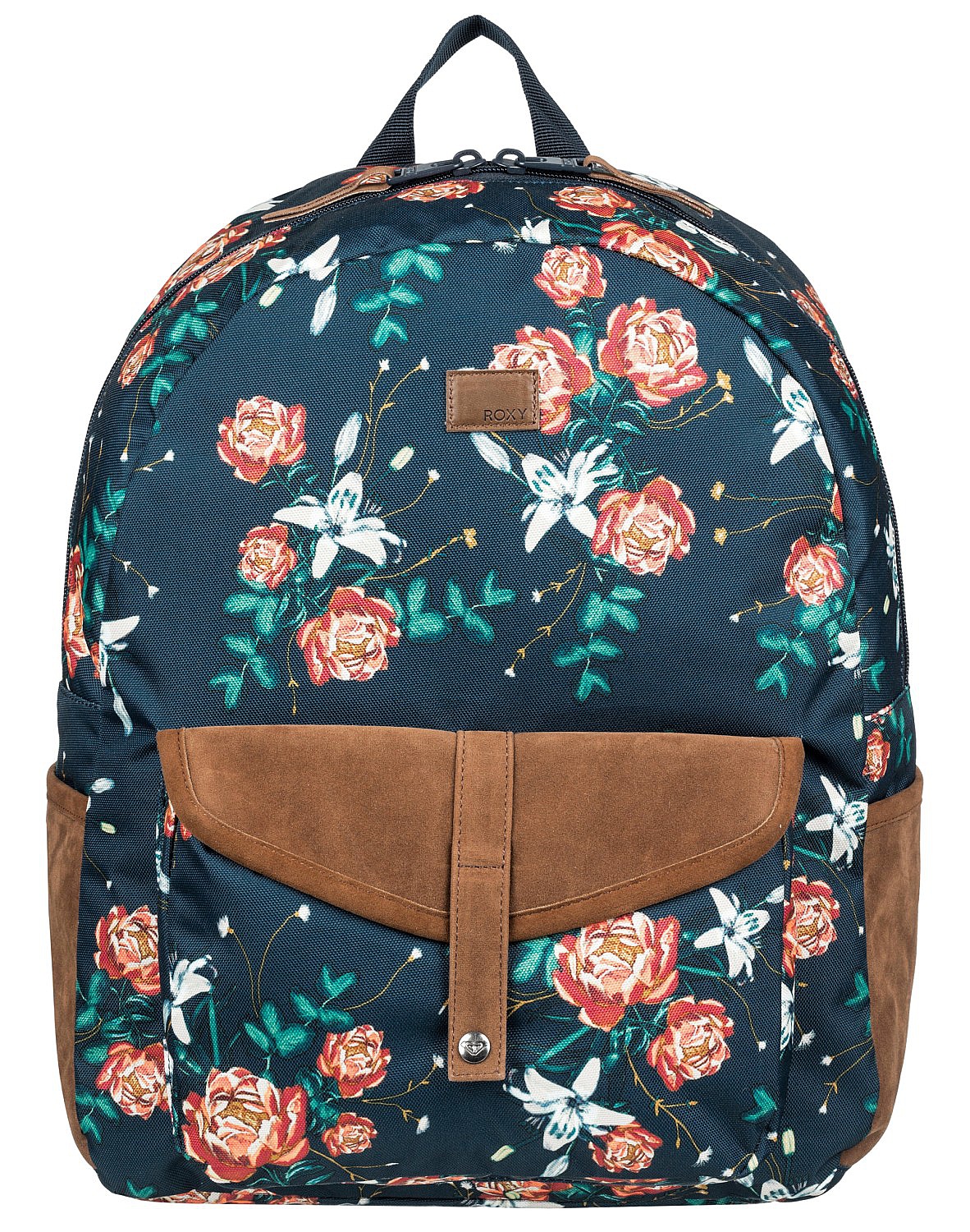 batoh Roxy Carribean - BTK9/Dress Blues Garden Lily - batohy-online.cz