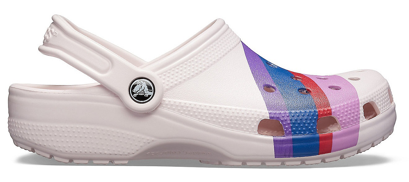 boty Crocs Classic Seasonal Graphic Clog - Barely Pink/Multi ...