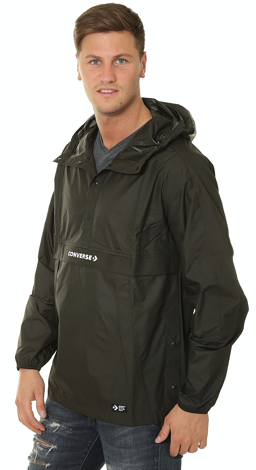 bunda Converse Packable Hooded Anorak/10008251 - A03/Black - bundy ...