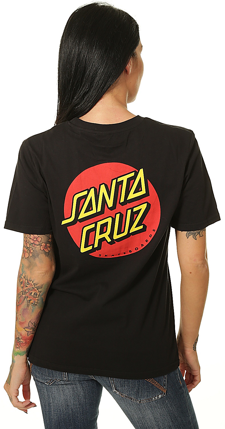 tričko Santa Cruz Classic Dot - Black - Snowboard shop, skateshop ...