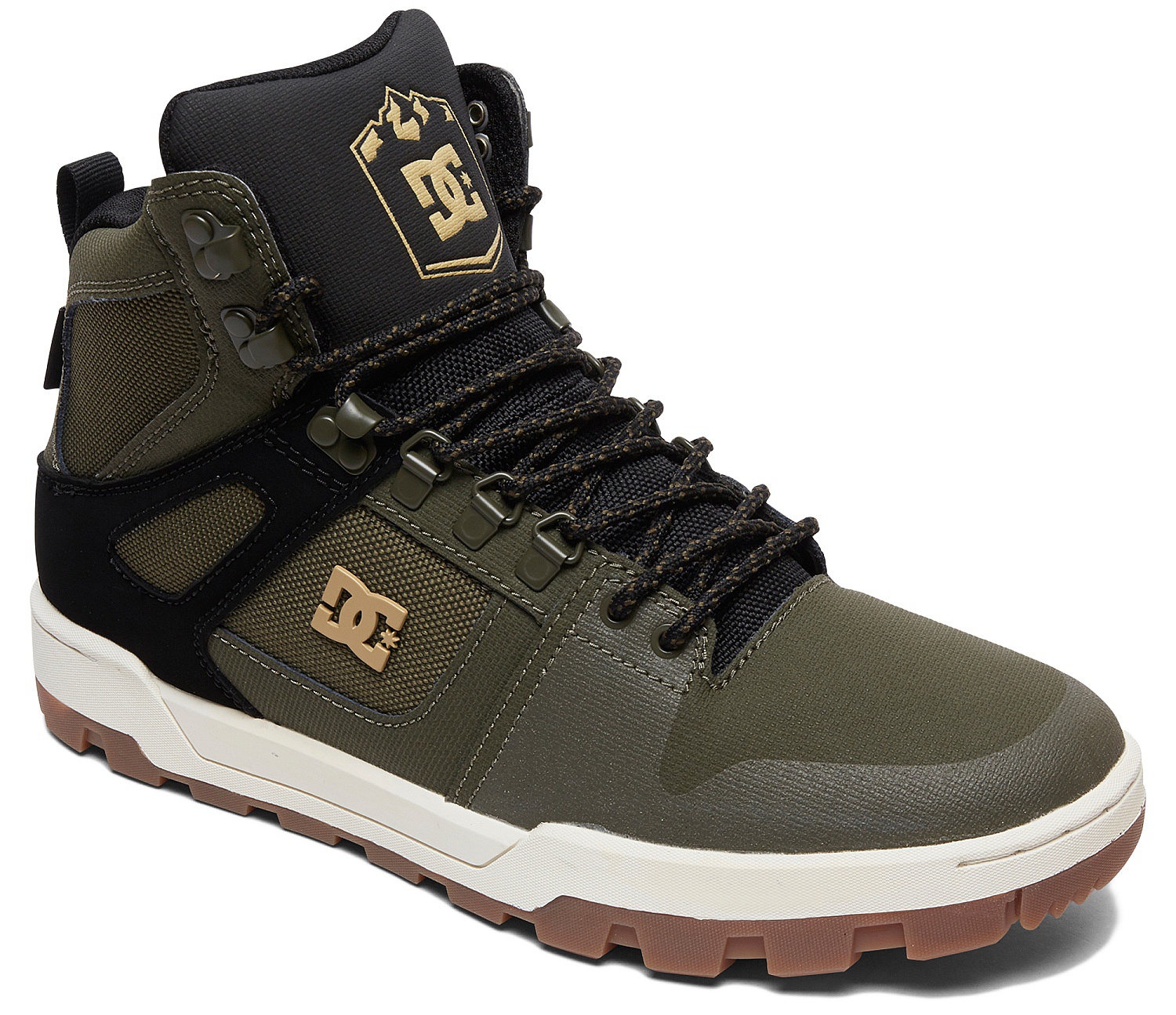 boty DC Pure High -Top WR - OB2/Olive/Black - Snowboard shop, skateshop ...