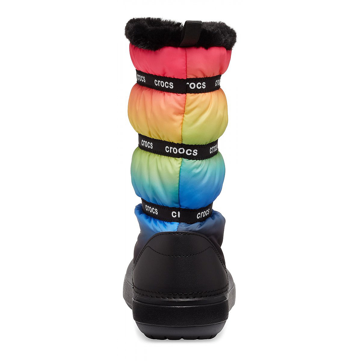 boty Crocs Crocband Neo Puff Winter Boot - Neon Ombre/Black - Snowboard ...