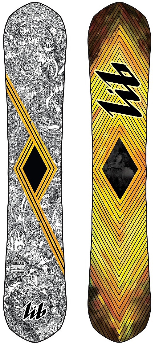 snowboard Lib Technologies Travis Rice Pro HP Pointy C2 Wide - Assorted ...