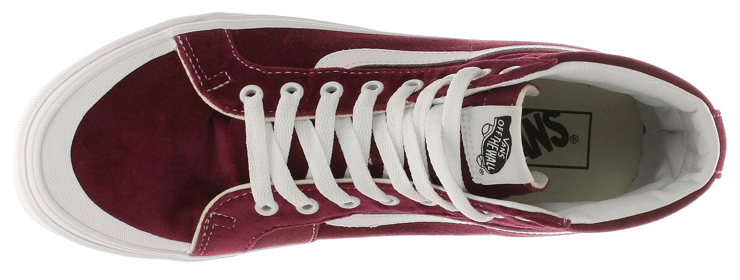 shoes Vans Sk8-Hi Reissue 138 - Velvet/Beet Red/True White - Snowboard ...