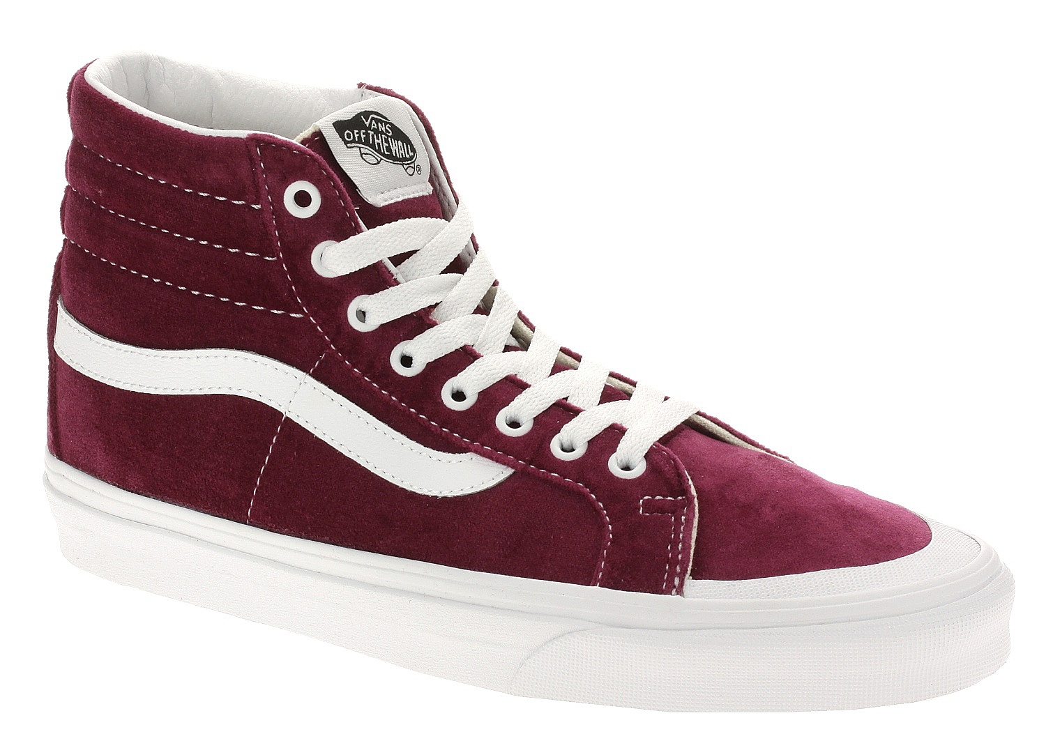 shoes Vans Sk8-Hi Reissue 138 - Velvet/Beet Red/True White - Snowboard ...