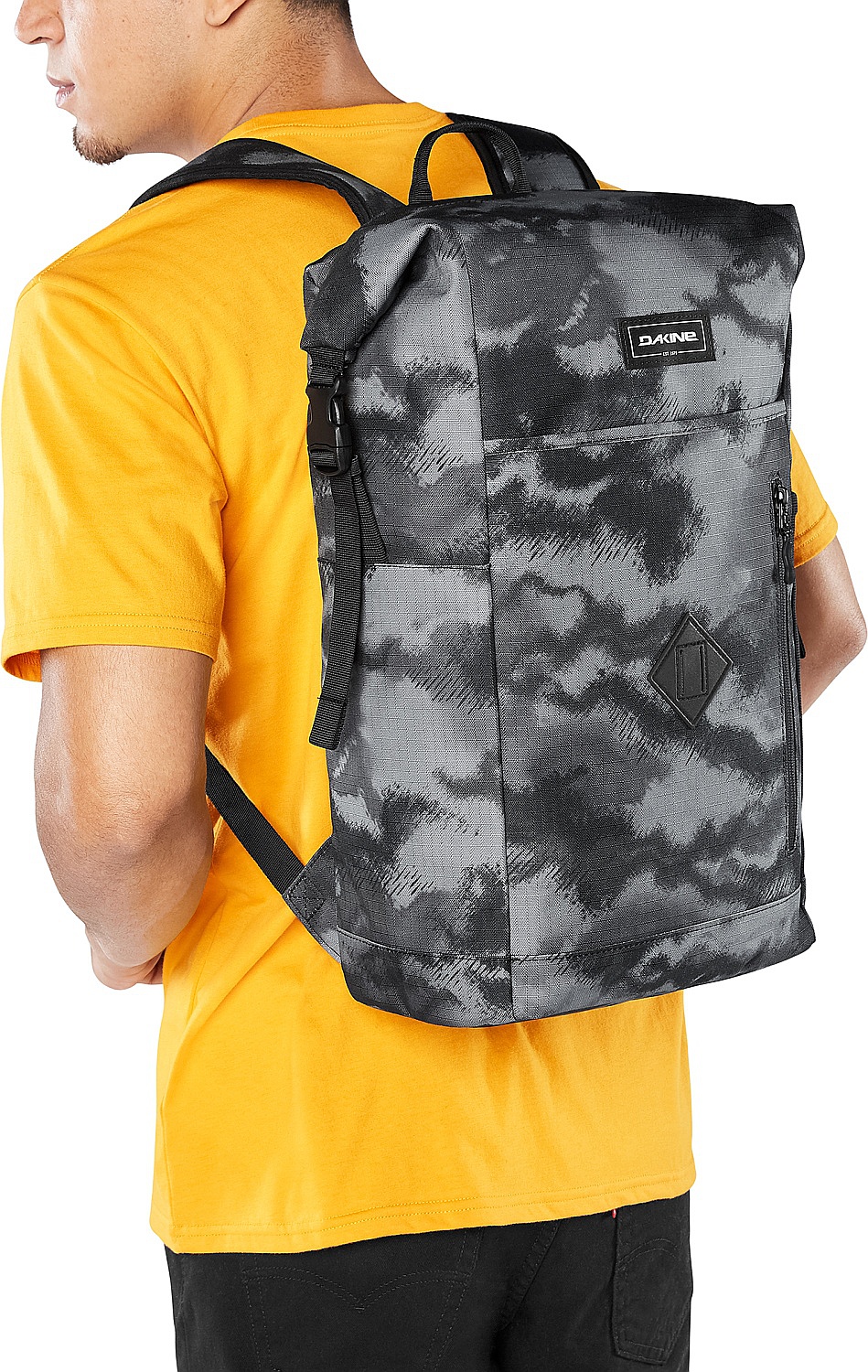 batoh Dakine Mission Surf Roll Top - Dark Ashcroft Camo - batohy-online.cz
