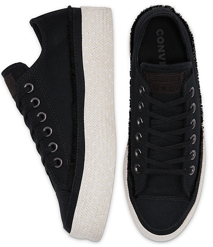 shoes Converse Chuck Taylor All Star Espadrille OX - 567685/Black/White ...