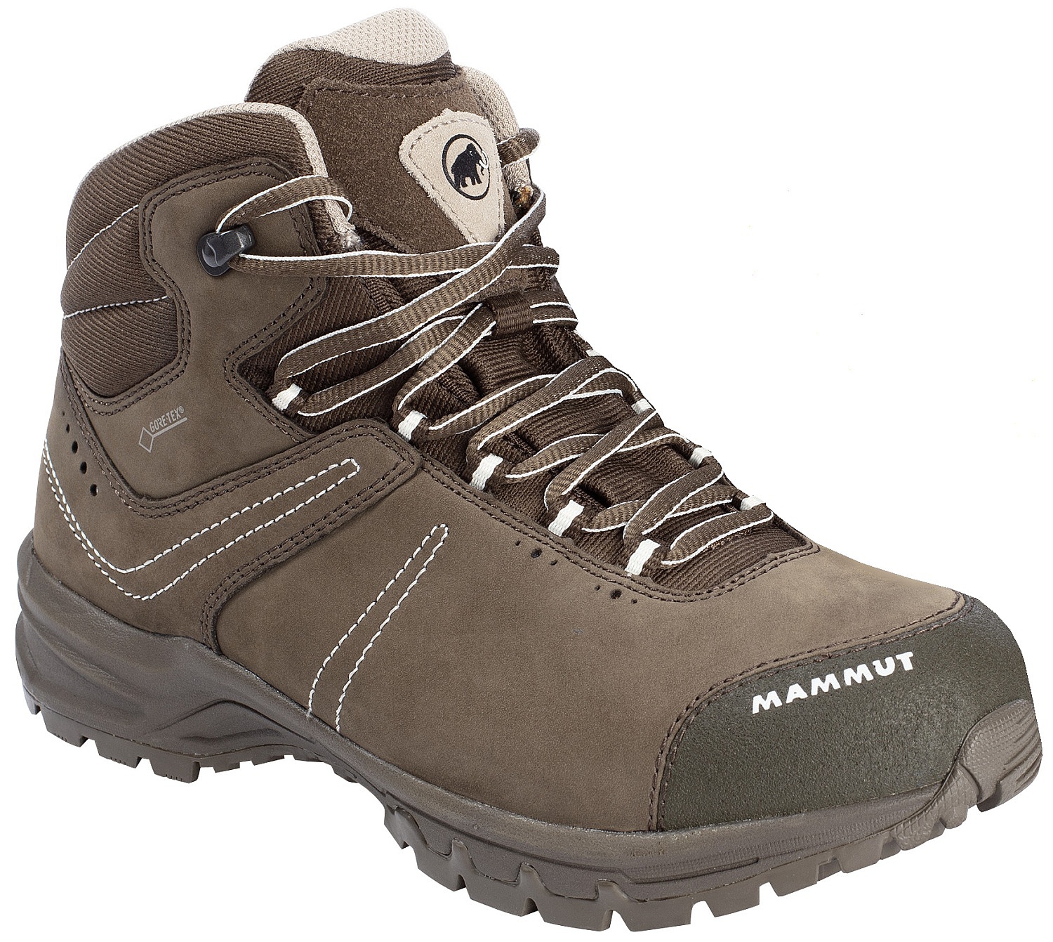 boty Mammut Nova III Mid GTX - Bark/White - boty-boty.cz
