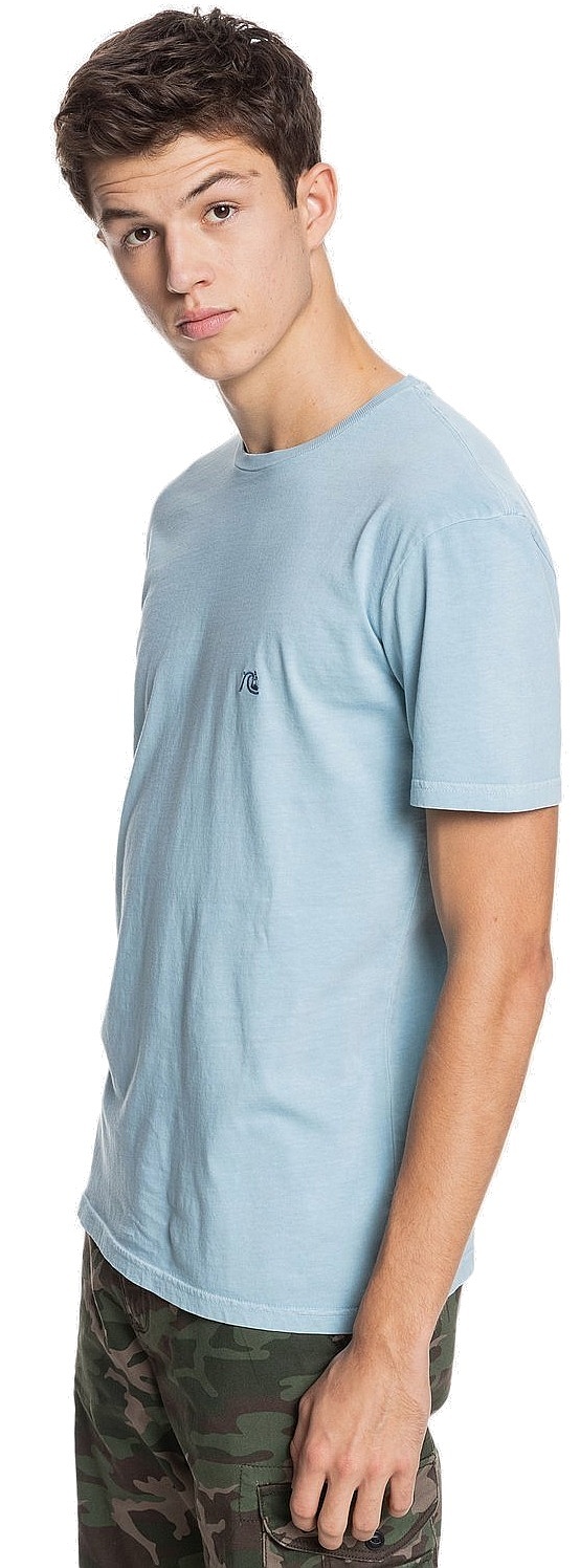 tričko Quiksilver Basic Bubble Embroidery - BLF0/Blue Heaven ...