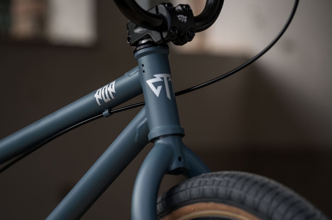 bicycle CTM Pop 20" Hi-Ten BMX - Matte Steel Blue - Snowboard shop ...