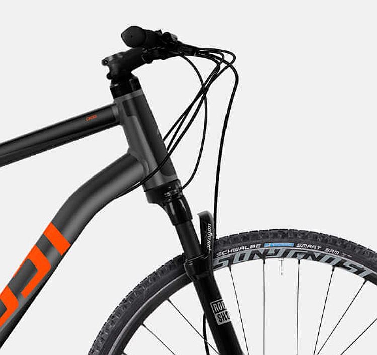 kolo Ghost Square Cross Essential 28" - Dark Silver/Midnight Black/Lava ...