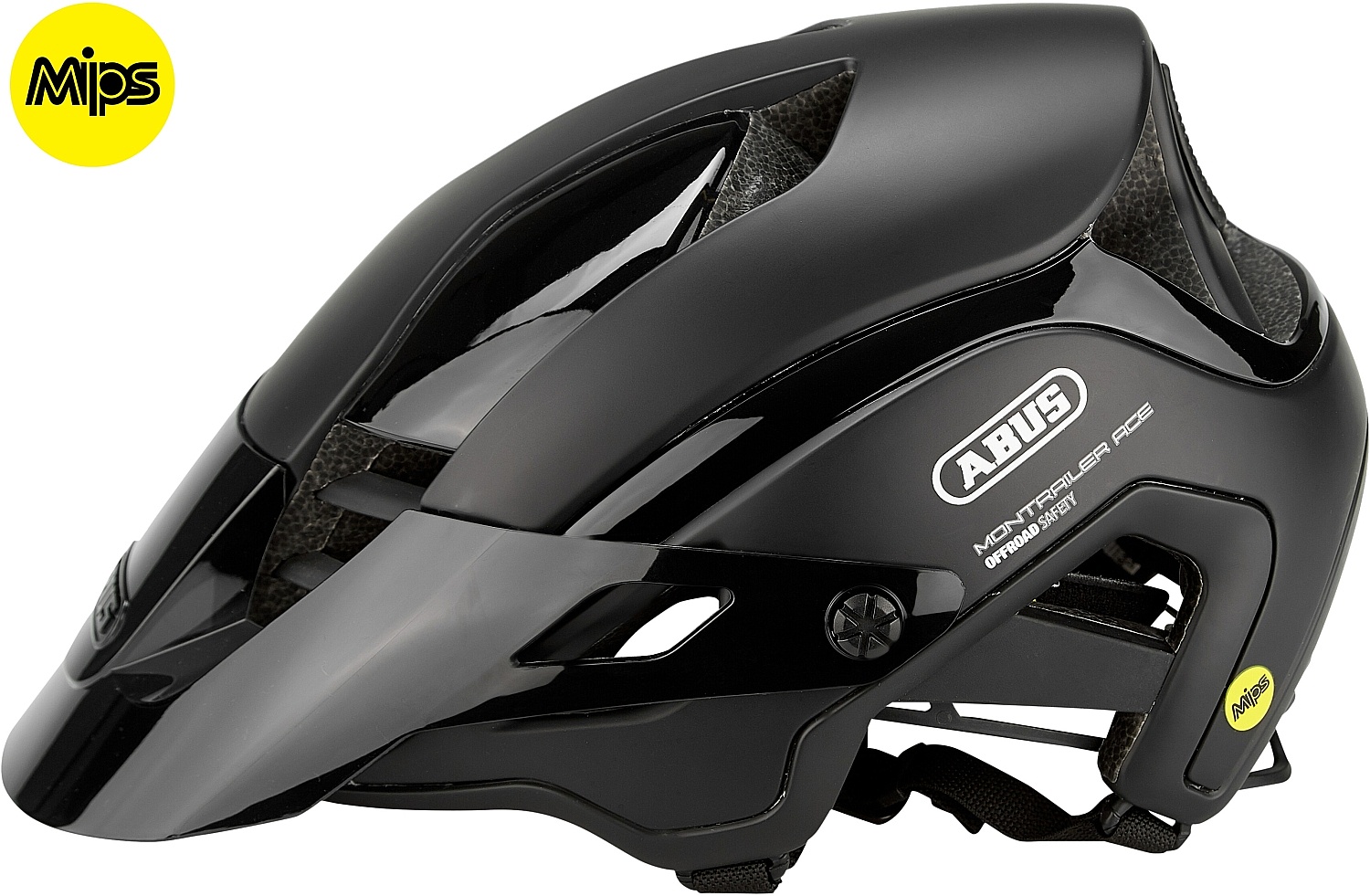 helma Abus MonTrailer Ace Mips - Velvet Black - Snowboard shop ...