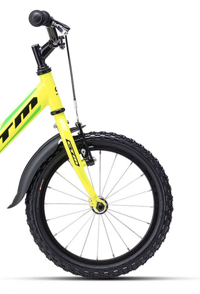 bicykel CTM Flash 16" - Yellow/Green - Snowboard shop, skateshop ...