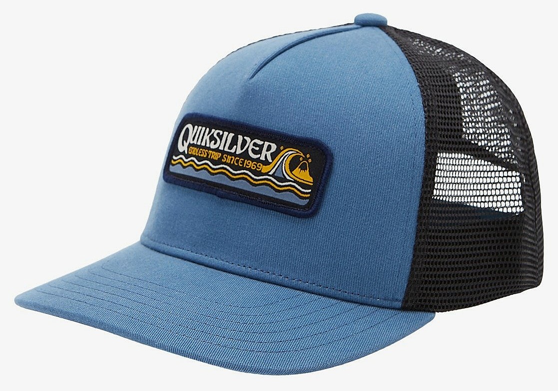 cap Quiksilver Tweak Slanders Trucker - BKF0/Citadel Blue - men´s ...