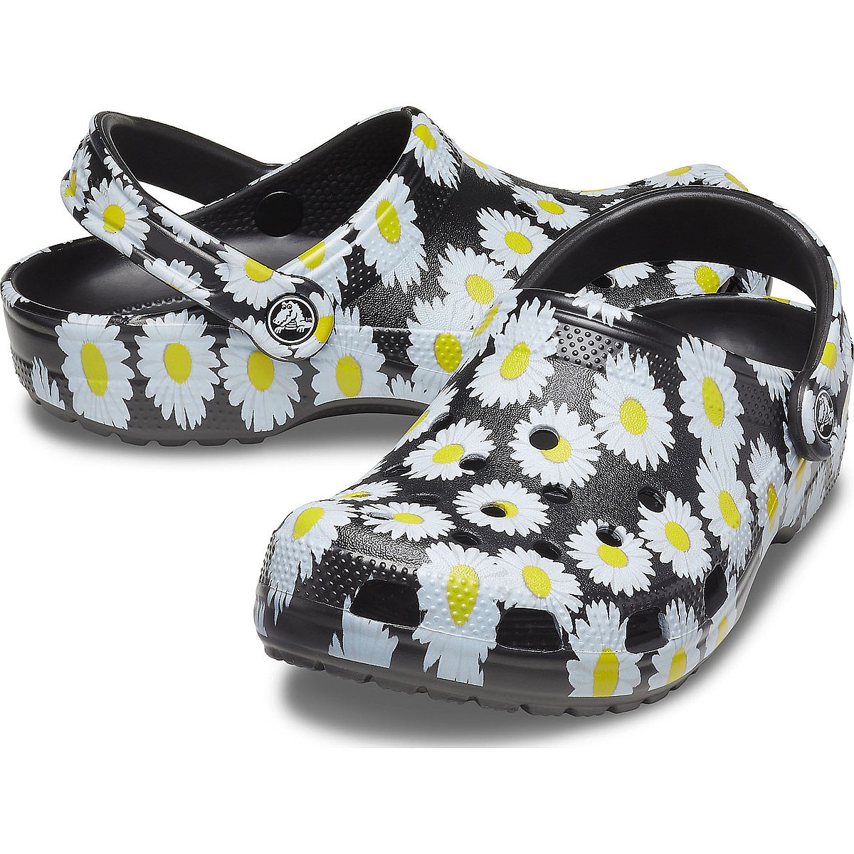 shoes Crocs Classic Vacay Vibes Clog - Black Daisy - women´s ...