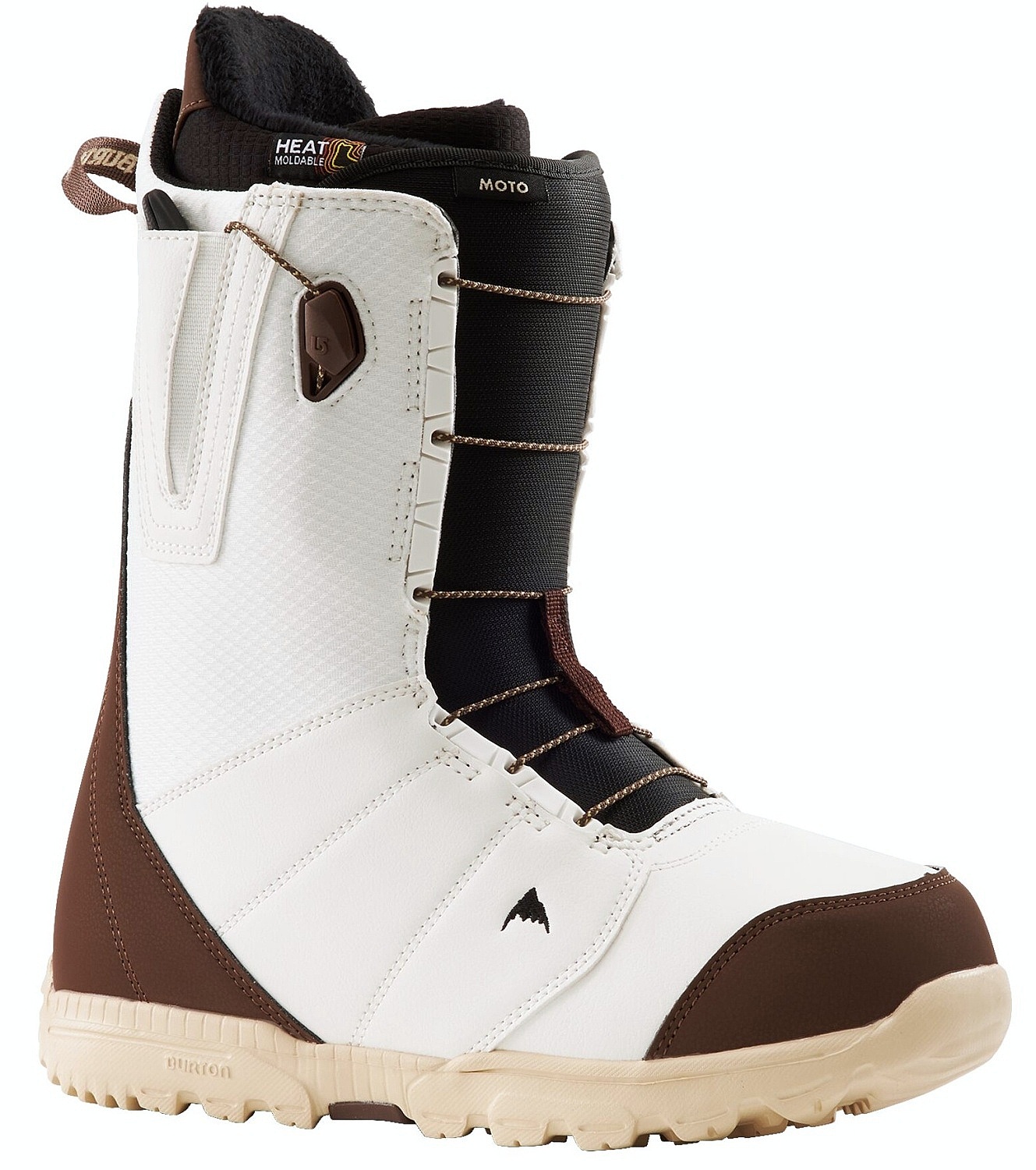 shoes Burton Moto - White/Brown - men´s - Snowboard shop, skateshop ...