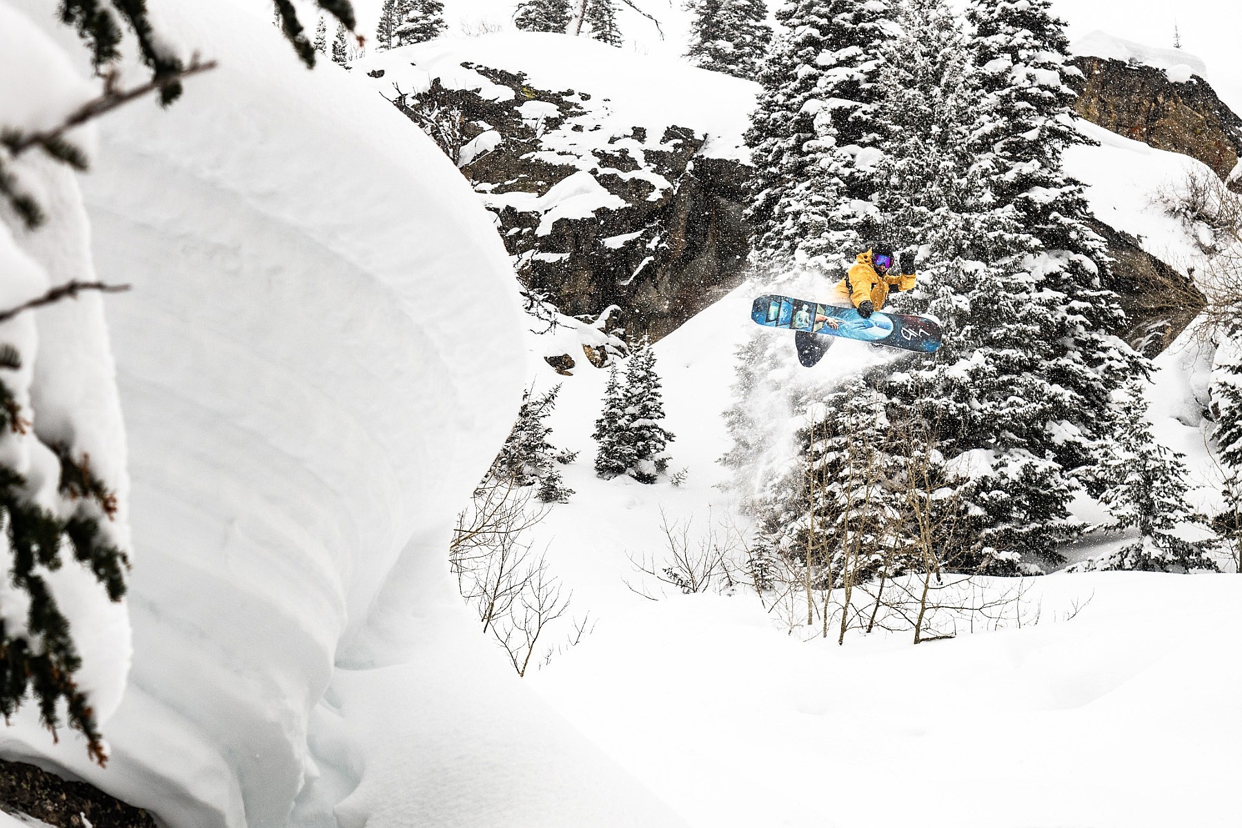 snowboard Lib Technologies Travis Rice Golden Orca C2 - Assorted ...