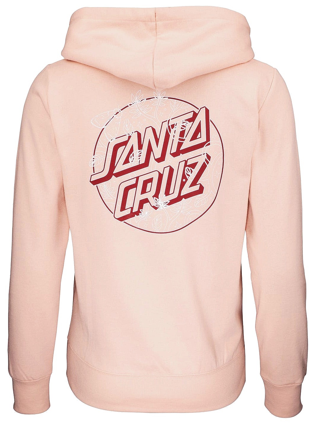 sweatshirt Santa Cruz Moonlight Variation Hood - Chalk Pink - women´s ...