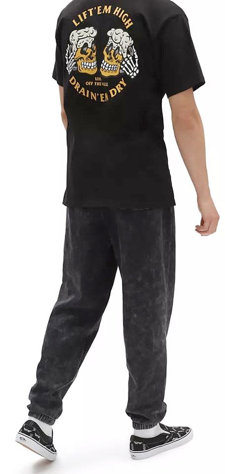 tepláky Vans Mineral Wash Relaxed Fleece - Black - Snowboard shop ...