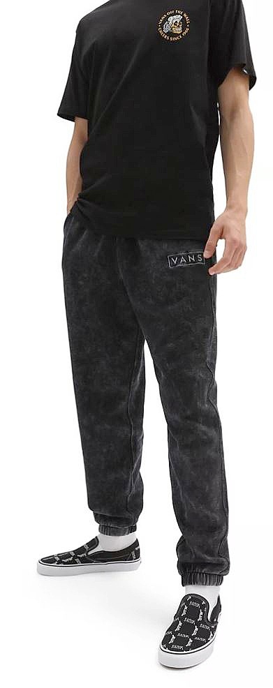 tepláky Vans Mineral Wash Relaxed Fleece - Black - Snowboard shop ...