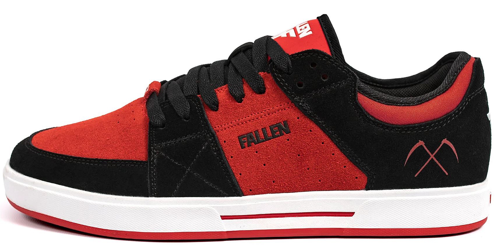 shoes Fallen Trooper - Black/Scarlet Red Chris Cole - men´s - Snowboard ...