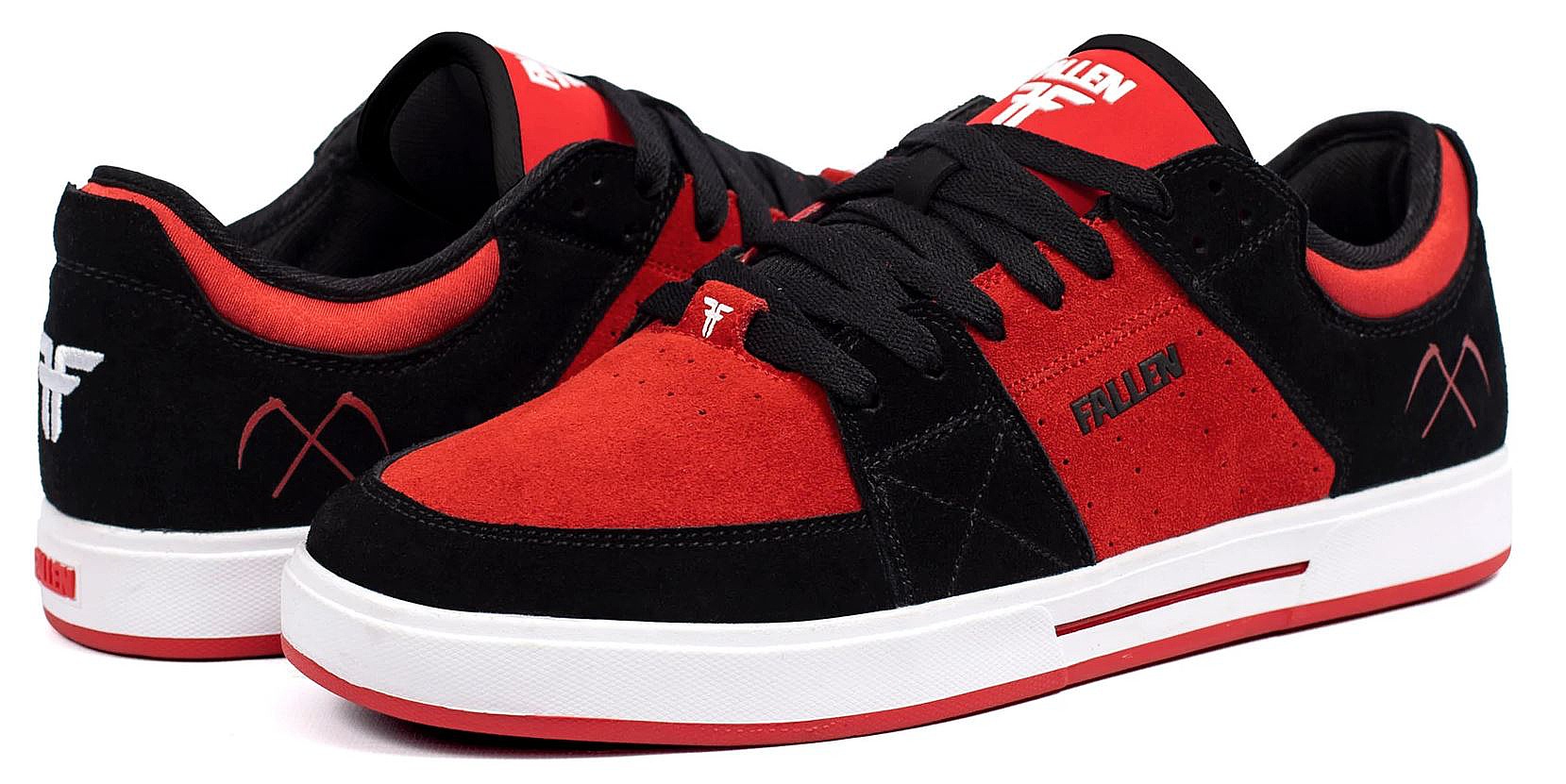 shoes Fallen Trooper - Black/Scarlet Red Chris Cole - men´s - Snowboard ...