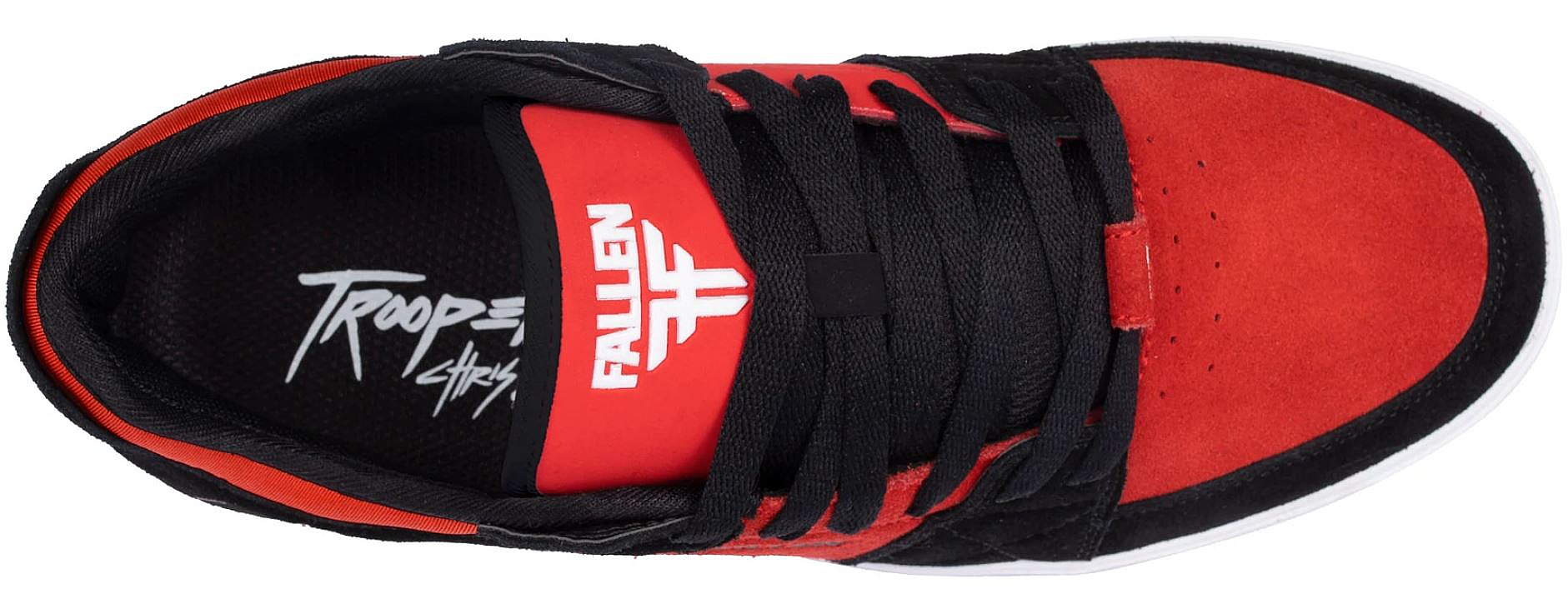 shoes Fallen Trooper - Black/Scarlet Red Chris Cole - men´s - Snowboard ...