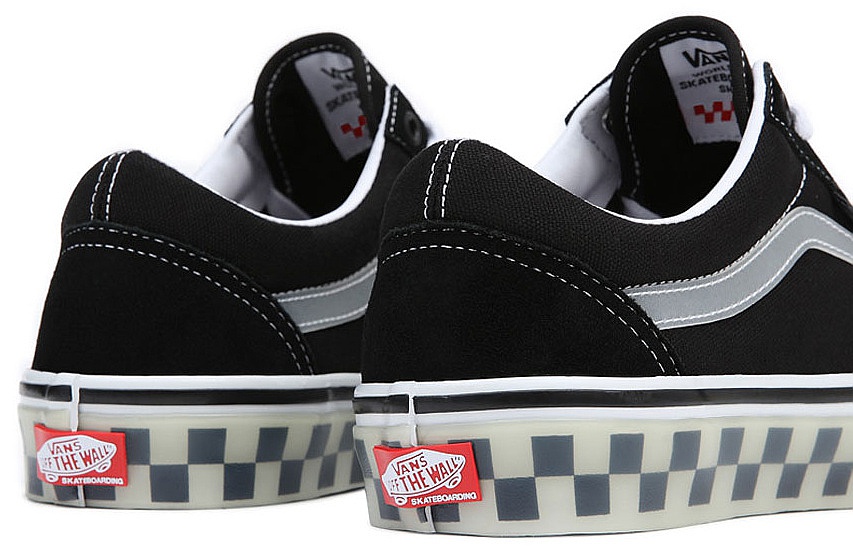 shoes Vans Skate Old Skool - Translucent Rubber Black/Clear - men´s ...