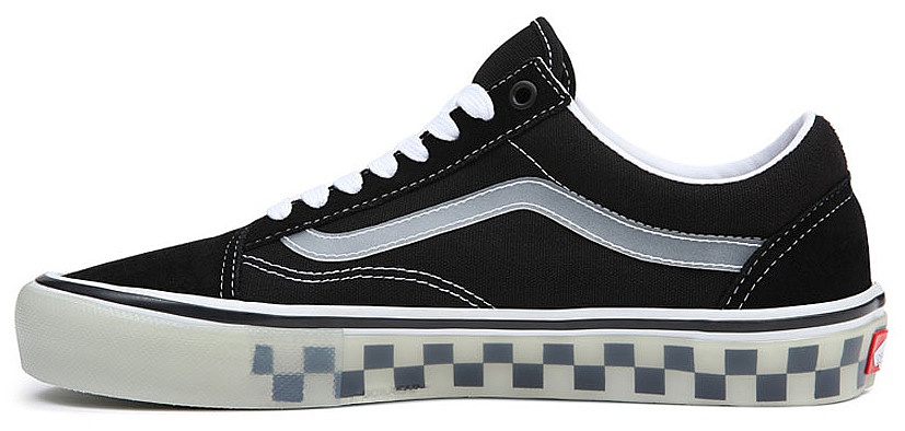 shoes Vans Skate Old Skool - Translucent Rubber Black/Clear - men´s ...