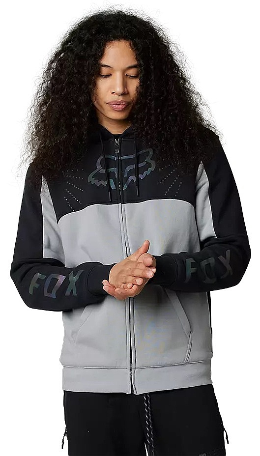 sweatshirt Fox Ryaktr Sasquatch Zip - Steel Grey - men´s - Snowboard ...