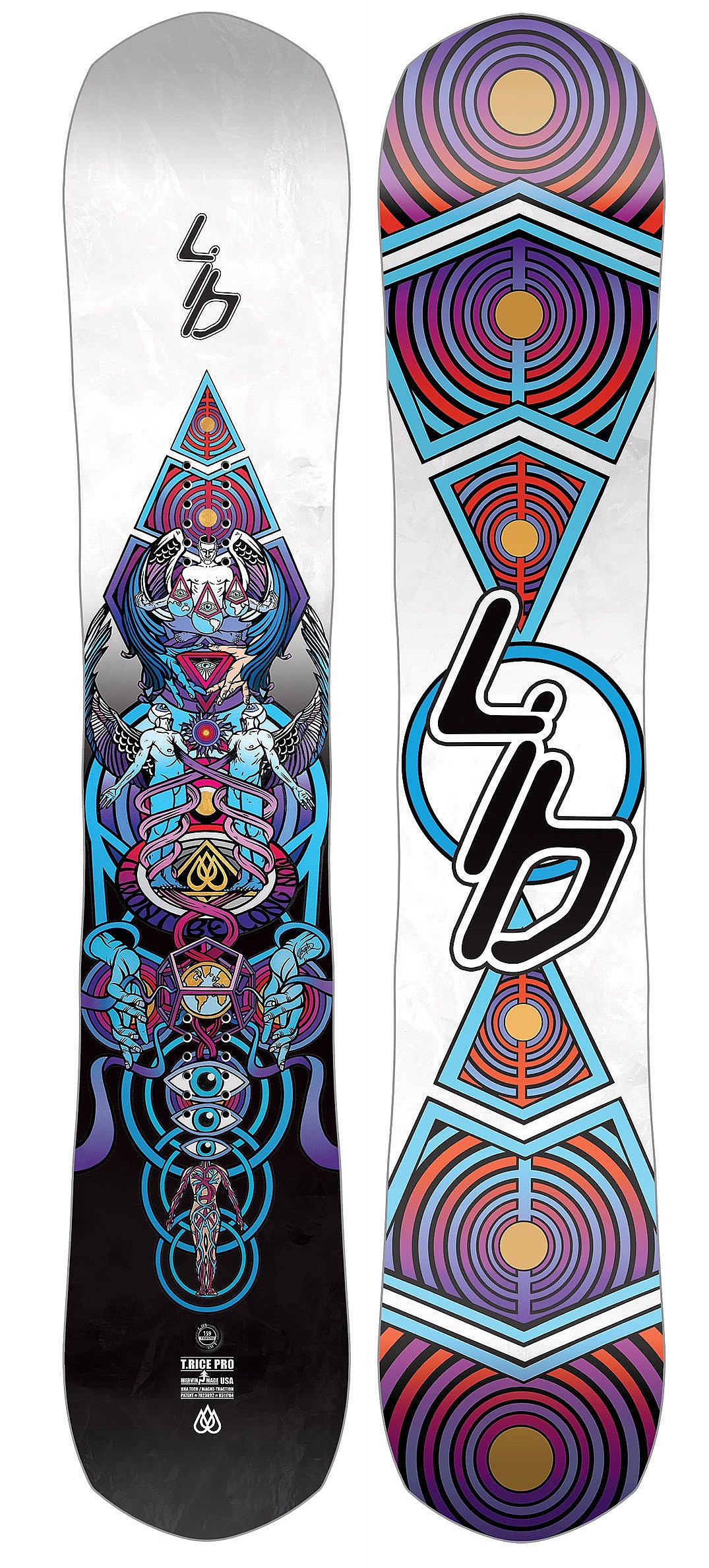 snowboard Lib Technologies Travis Rice Pro C2 - Assorted - Snowboard ...