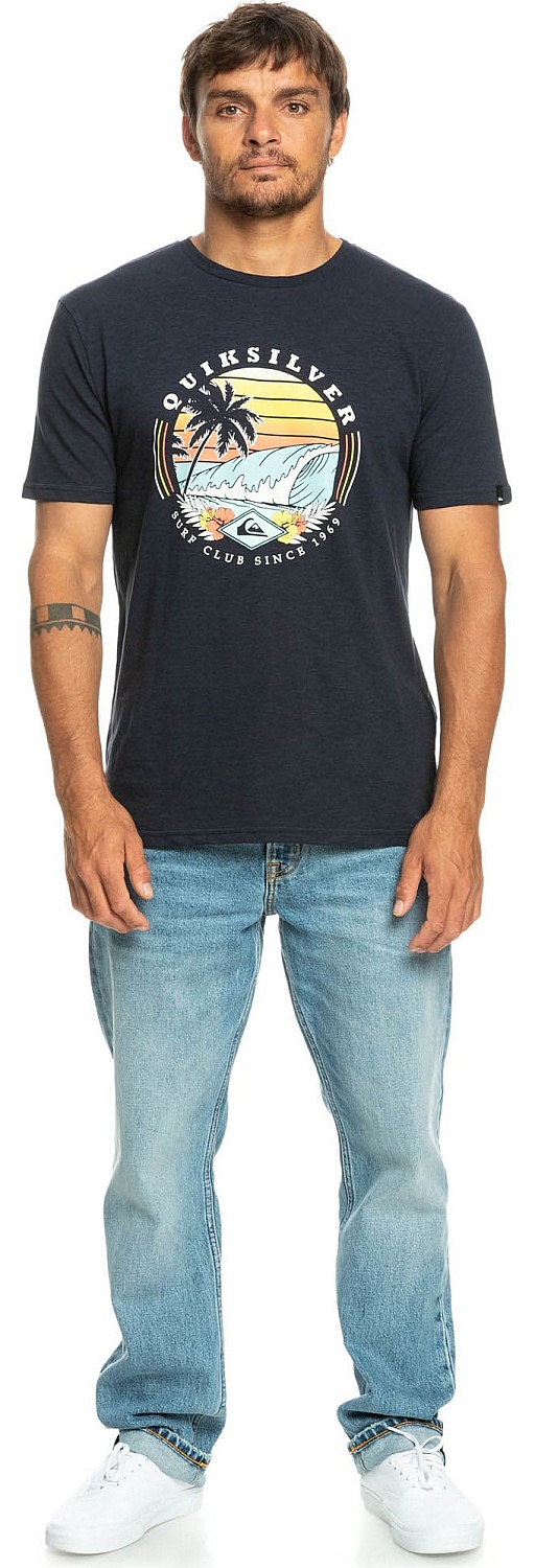 tričko Quiksilver Qs Surf Club II - BYJ0/Navy Blazer - Snowboard shop ...