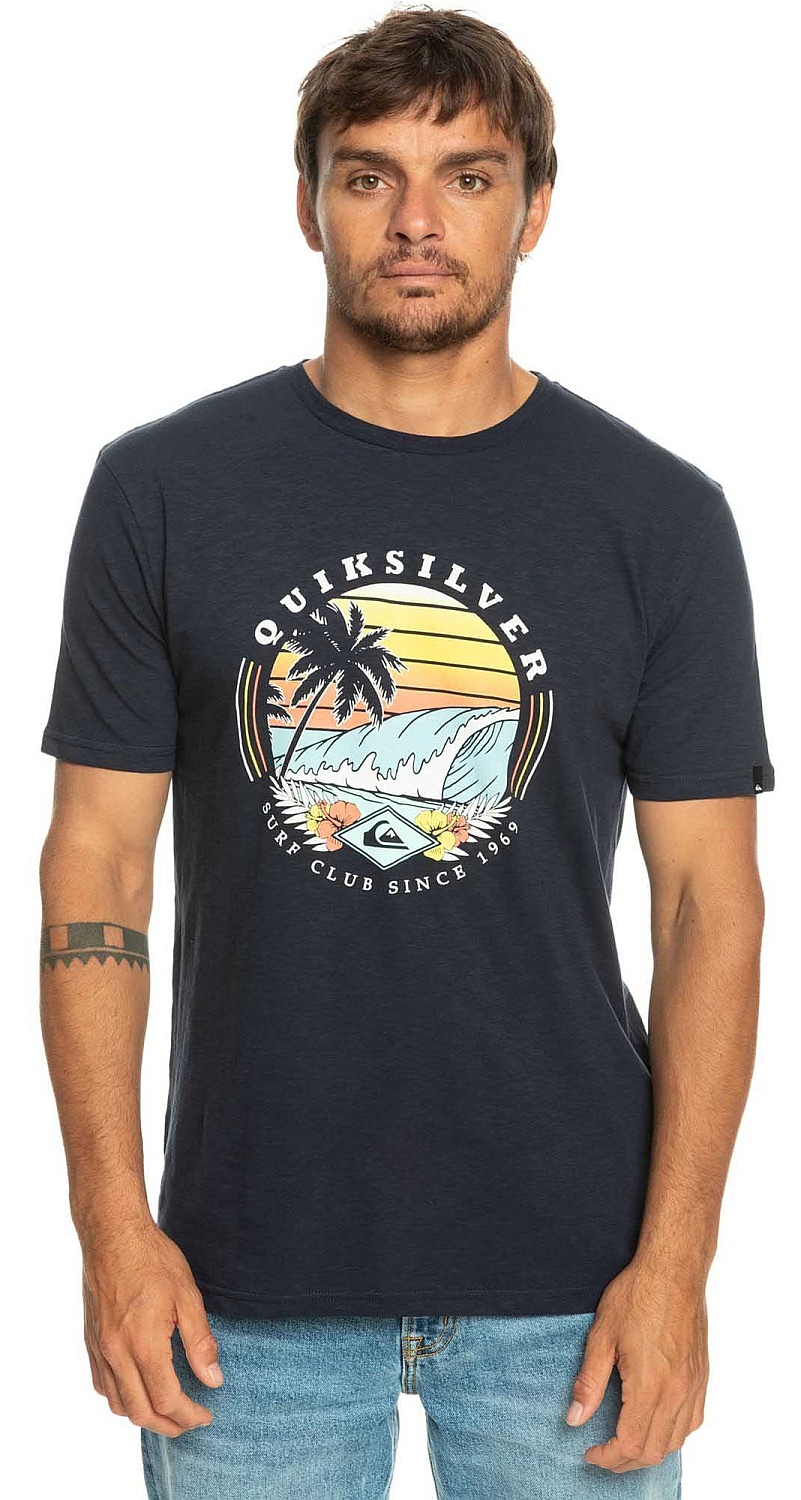 tričko Quiksilver Qs Surf Club II - BYJ0/Navy Blazer - Snowboard shop ...