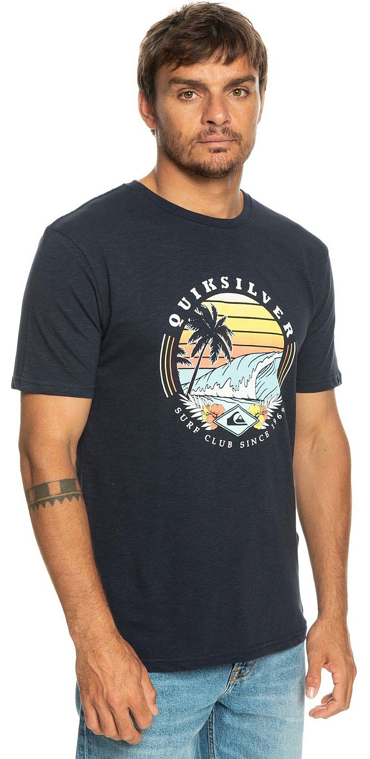 tričko Quiksilver Qs Surf Club II - BYJ0/Navy Blazer - Snowboard shop ...