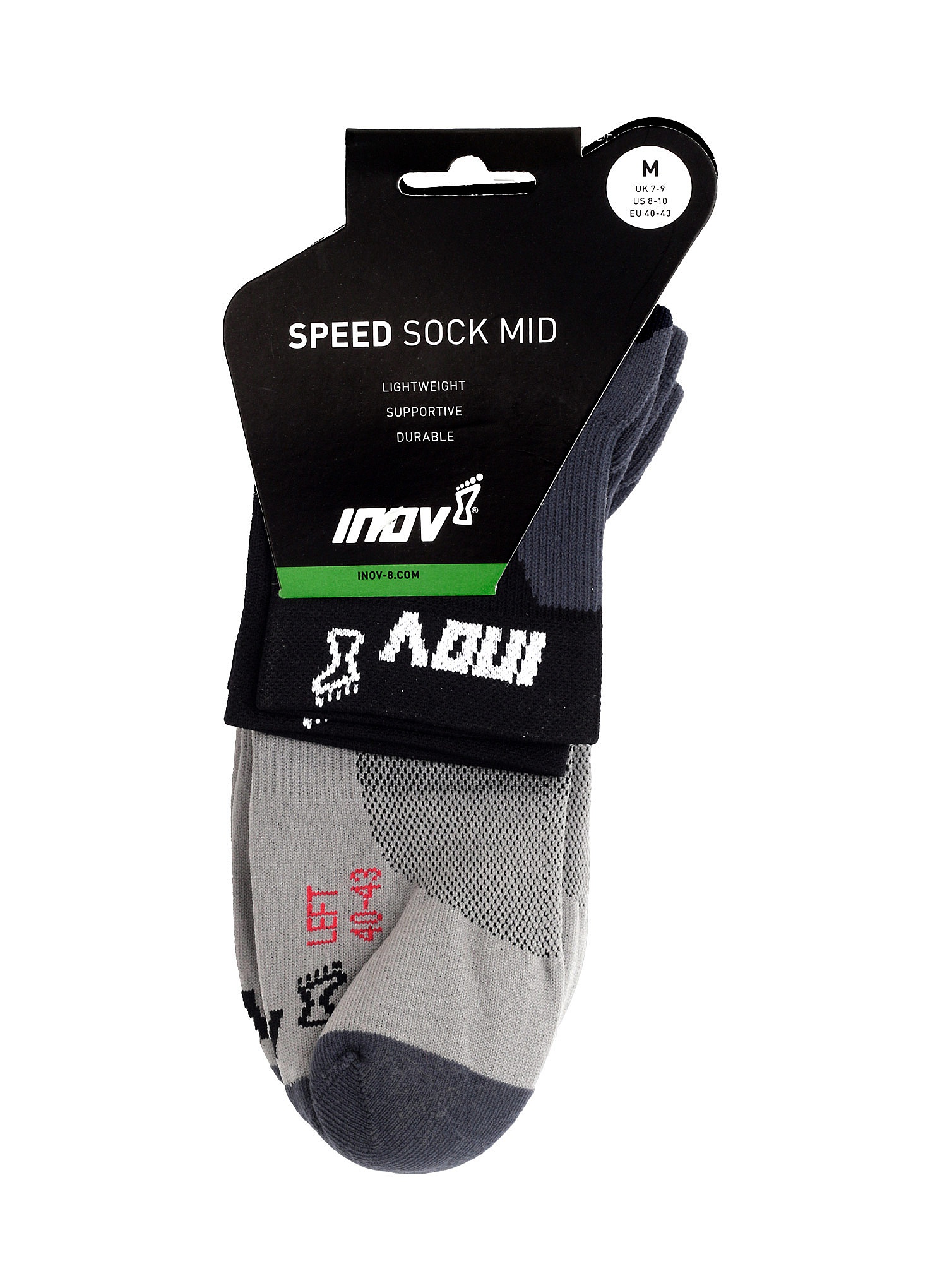 ponožky Inov-8 Speed Mid 2 Pack - Black - Snowboard shop, skateshop ...