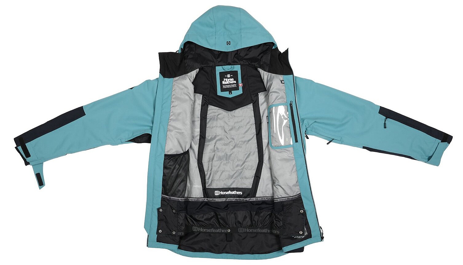 bunda Horsefeathers Halen II Shell - Oil Blue - Snowboard shop ...